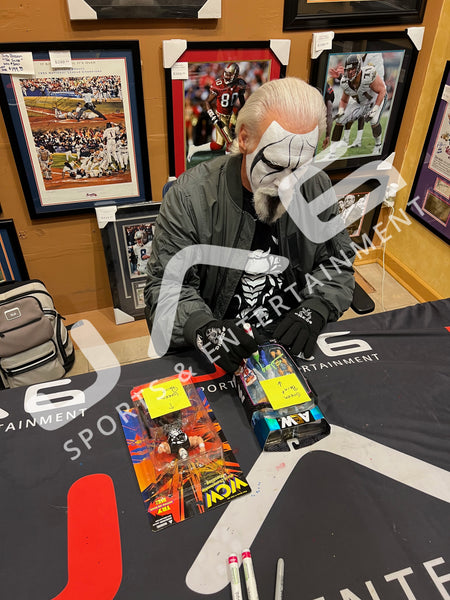 Sting autographed signed AEW Luminaries figure AEW WWF WCW NWA UWF CWA ...