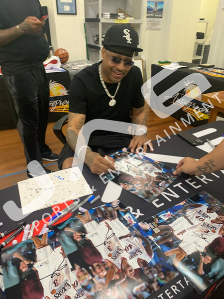 Allen Iverson auto signed inscribed 11x14 photo Philadelphia 76ers NBA ...