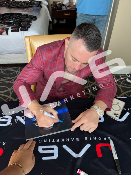 Colby Covington autographed signed 8x10 photo UFC JSA Witness Usman Ma ...